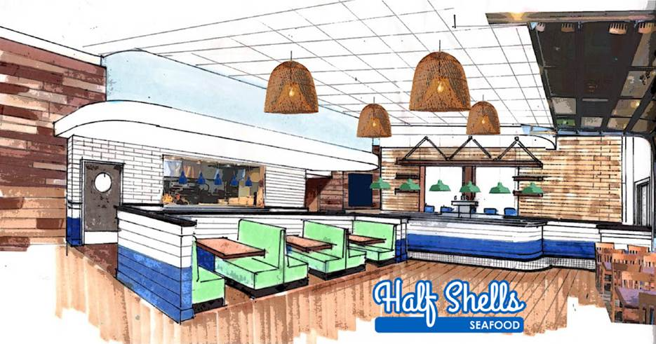 Katy’s Fish City Grill Transforms Into First Half Shells Restaurant In ...