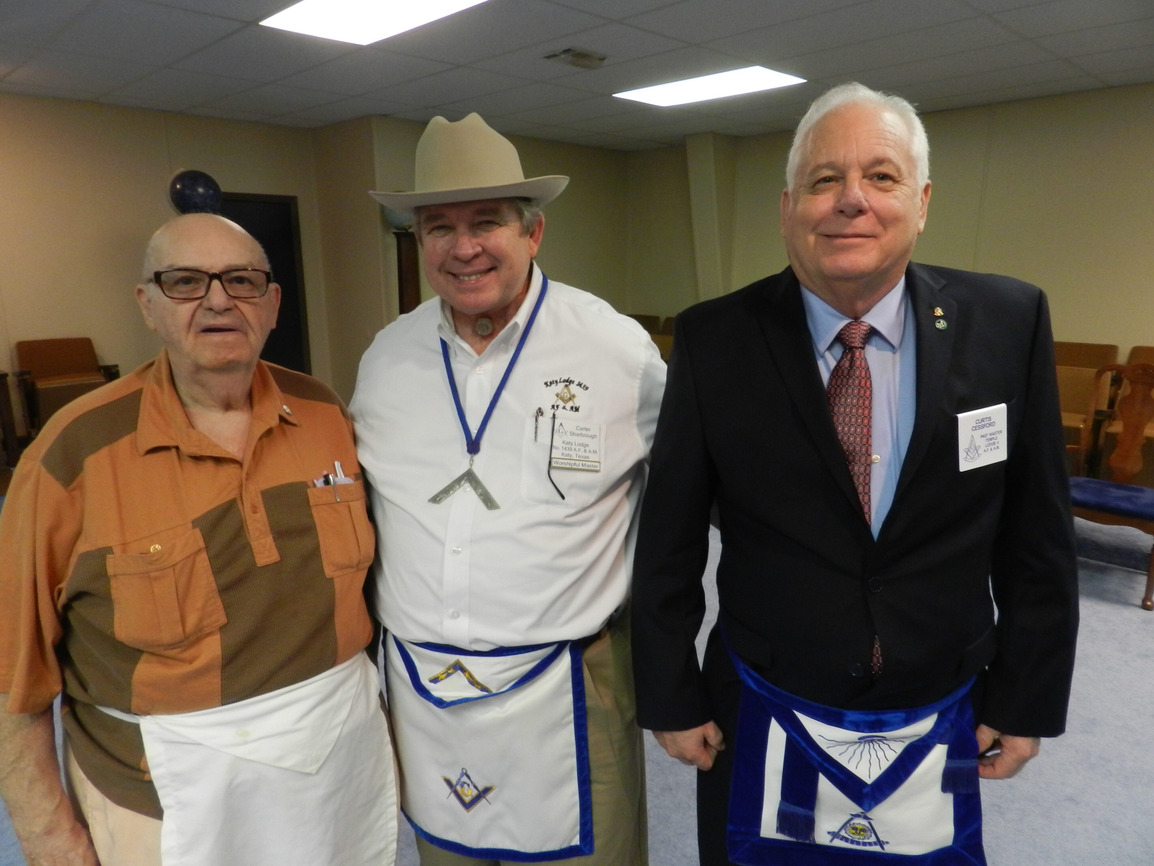 Katy Masonic Lodge Presents Honors For Service On August 27 - The Katy News