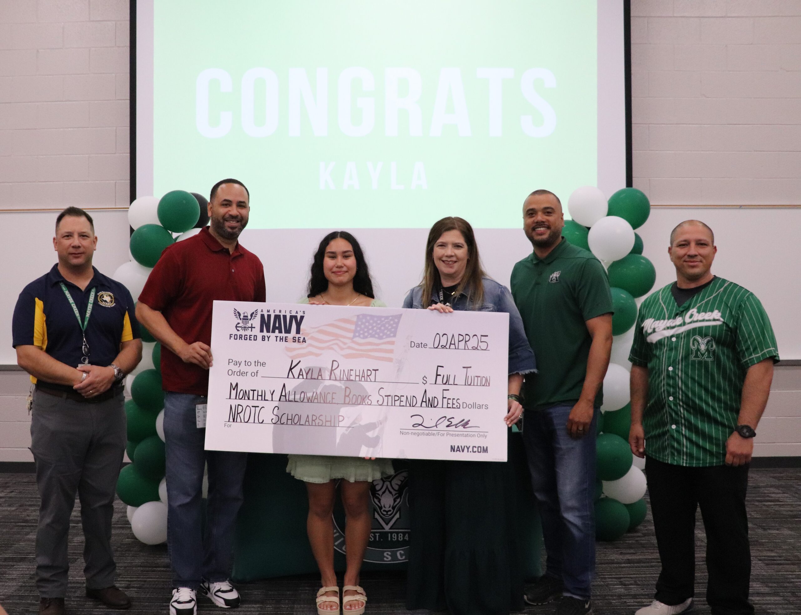 Mayde Creek High School Navy JROTC Cadet Earns Navy ROTC Scholarship ...