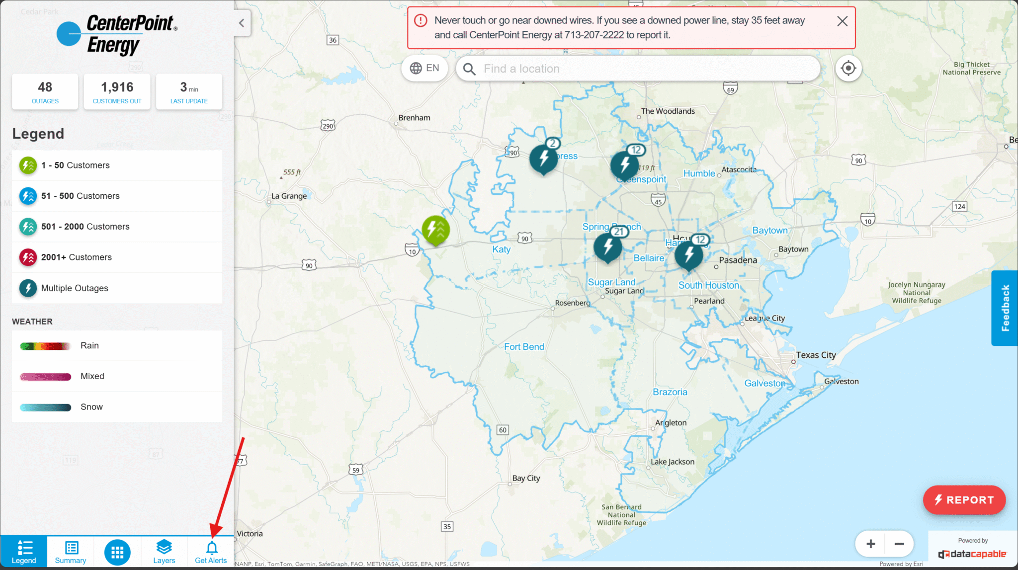 How to track your power outage with CenterPoint’s Outage Tracker (Texas ...